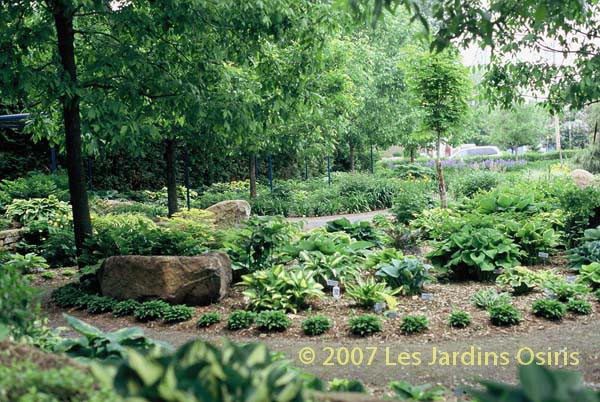 Les jardins Osiris-Jardin de démonstration