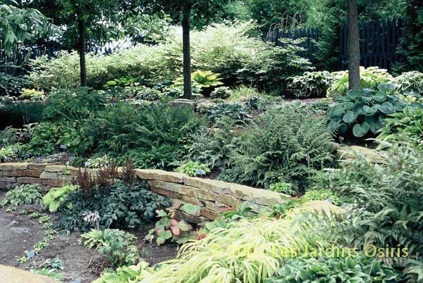 Les jardins Osiris-Jardin de démonstration