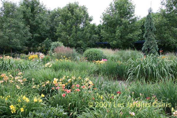 Les jardins Osiris-Jardin de démonstration